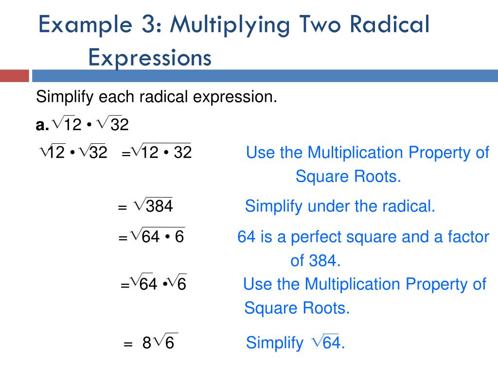 PPT 10 2 Simplifying Radicals PowerPoint Presentation Free Download