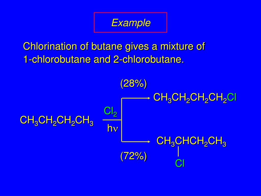 PPT - Free Radical Reactions Halogenation of Alkanes PowerPoint ...