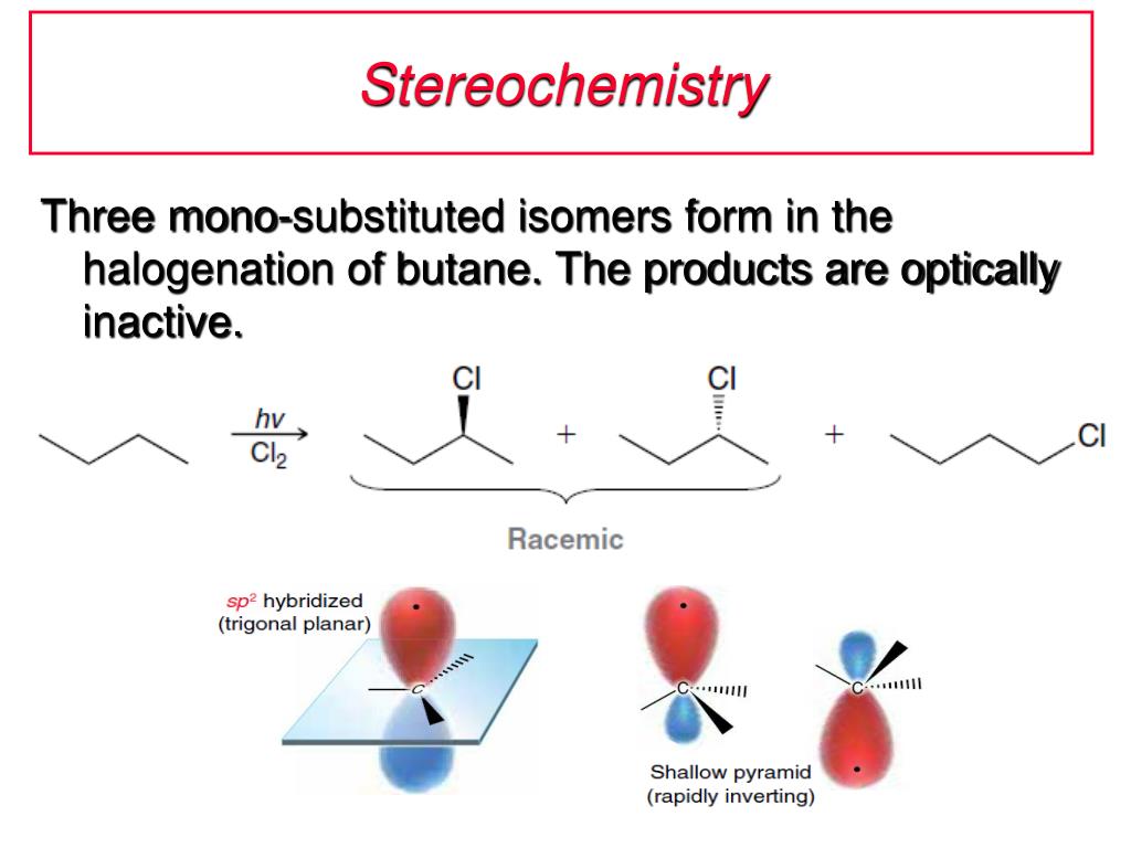PPT - Free Radical Reactions Halogenation of Alkanes PowerPoint ...