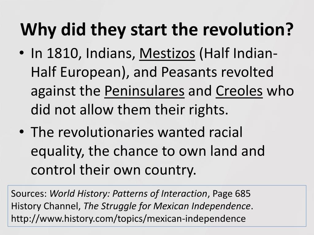 PPT - Mexican Revolution of 1810 PowerPoint Presentation, free download ...