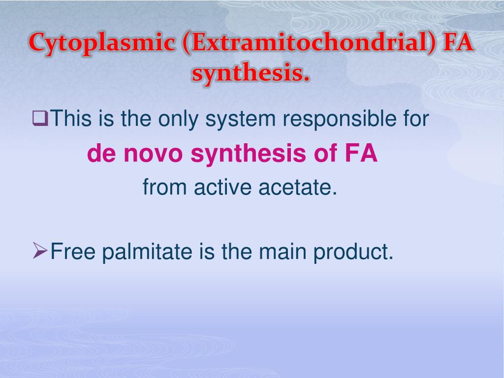 PPT - Fatty acid synthesis ( Lipogenesis & Lipolysis ) PowerPoint ...