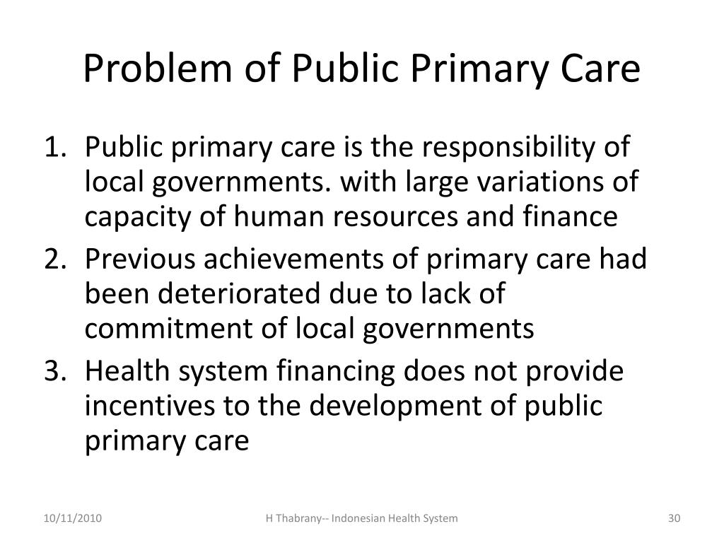 PPT - Indonesia’s Health System Hasbullah Thabrany Universitas ...