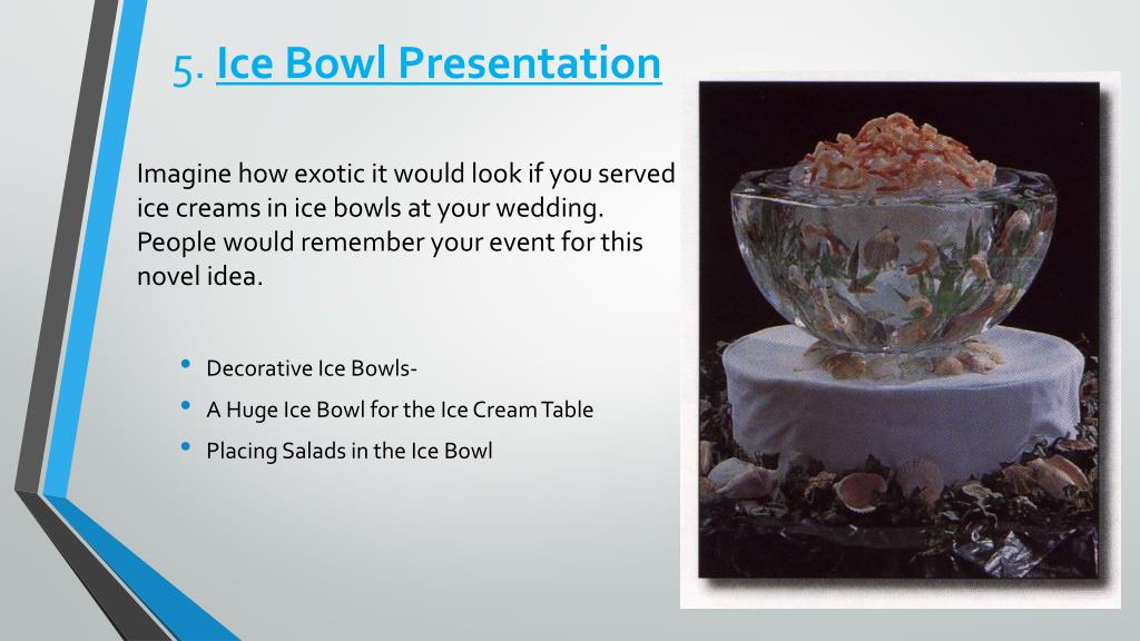 PPT - Mesmerizing Food Presentation Ice Sculptures for Wedding ...