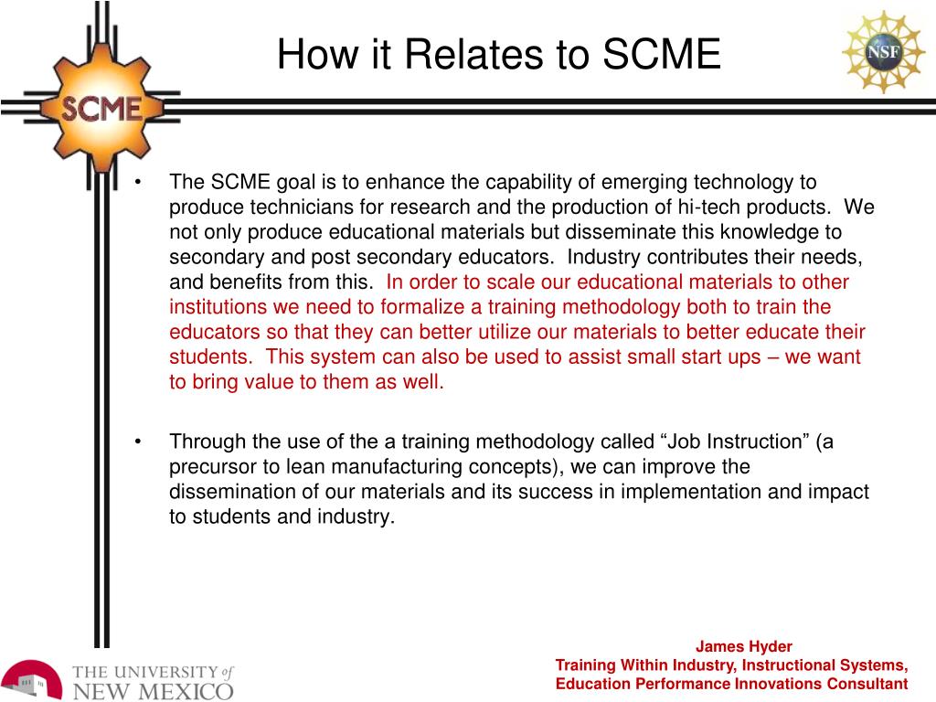 PPT - Broadening the Impact to Industry/Education PowerPoint ...