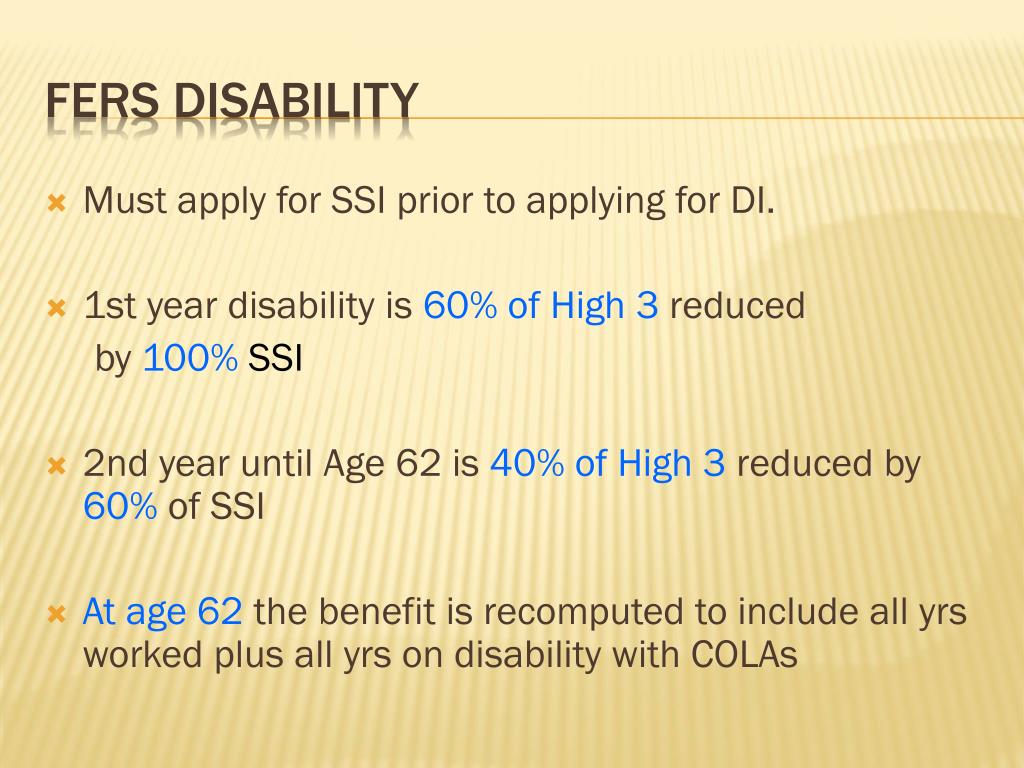 PPT - Civil Service CSRS/FERS Benefits Presentation PowerPoint ...