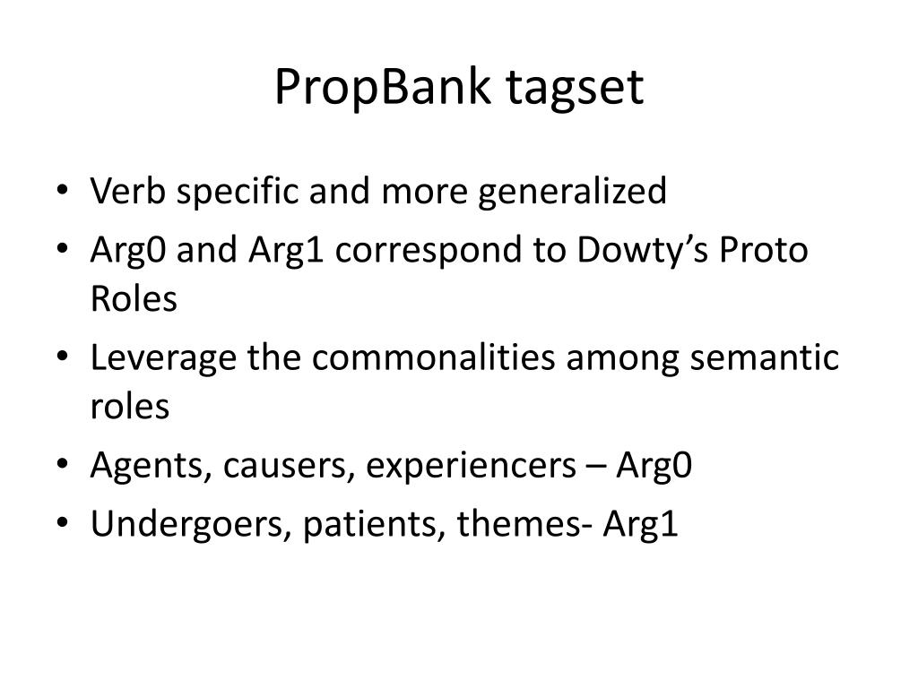 PPT - Exploring PropBanks for English and Hindi PowerPoint Presentation ...