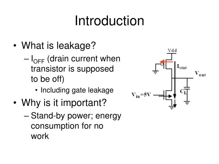 PPT - Leakage in MOS devices PowerPoint Presentation - ID:1895049