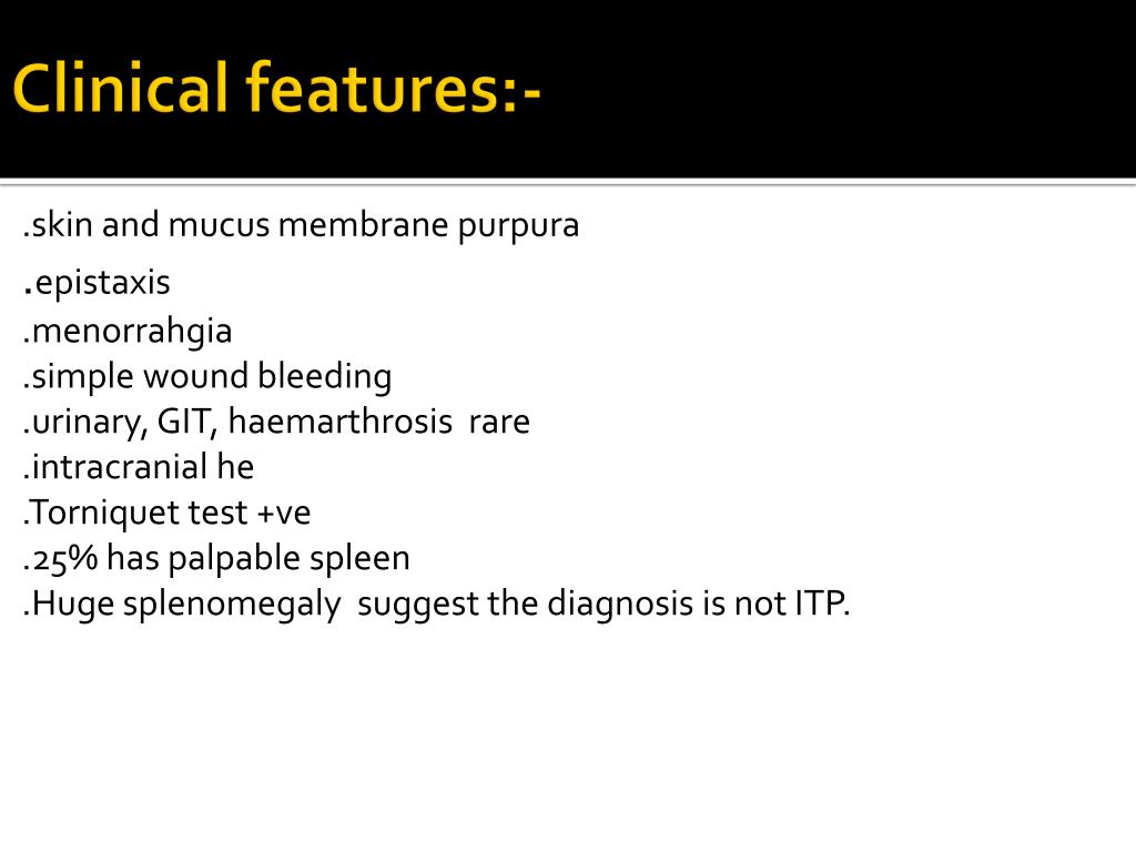PPT - Idiopathic throbocytopenic purpura (ITP) PowerPoint Presentation ...