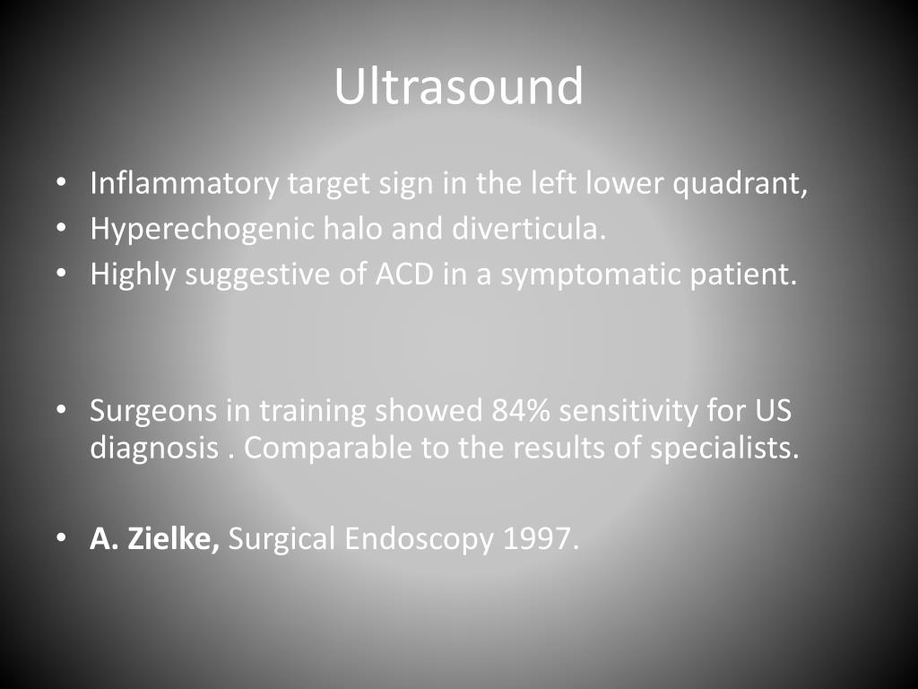 PPT - Diagnosis of diverticulosis and diverticulitis PowerPoint ...