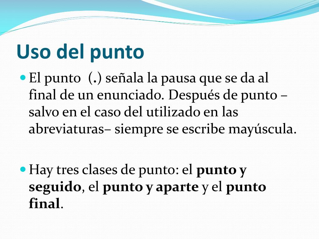 PPT - La coma, el punto y coma y el punto. PowerPoint Presentation ...