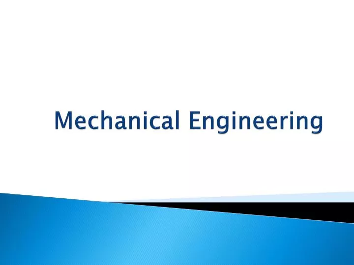 PPT - Mechanical Engineering PowerPoint Presentation, free download ...