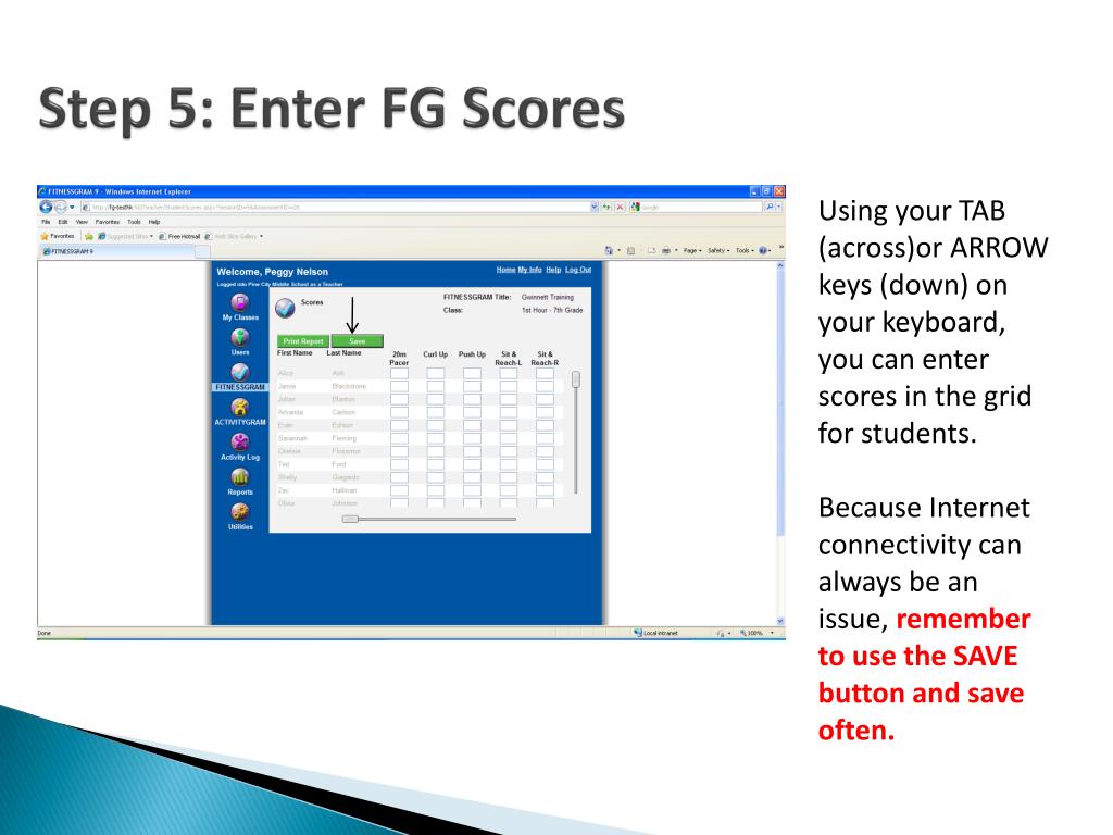 PPT - FITNESSGRAM ® 9 Training for Georgia PowerPoint Presentation ...