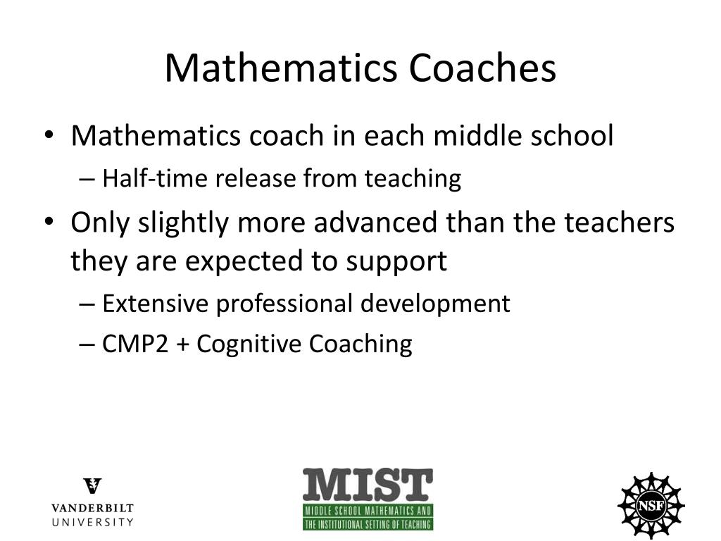 PPT - Designing Schools and Districts to Support Mathematics Teachers ...
