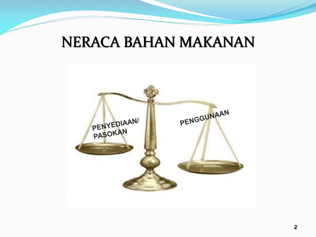 PPT - PENYUSUNAN NERACA BAHAN MAKANAN ( NBM) DAN POLA PANGAN HARAPAN ...