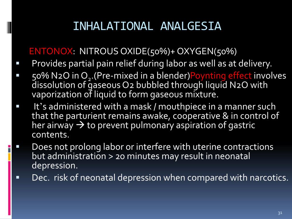 PPT - NON-NEURAXIAL TECHNIQUES FOR LABOR ANALGESIA PowerPoint ...