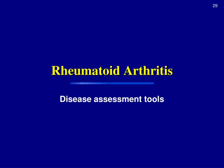 PPT - Rheumatoid Arthritis PowerPoint Presentation - ID:1897898