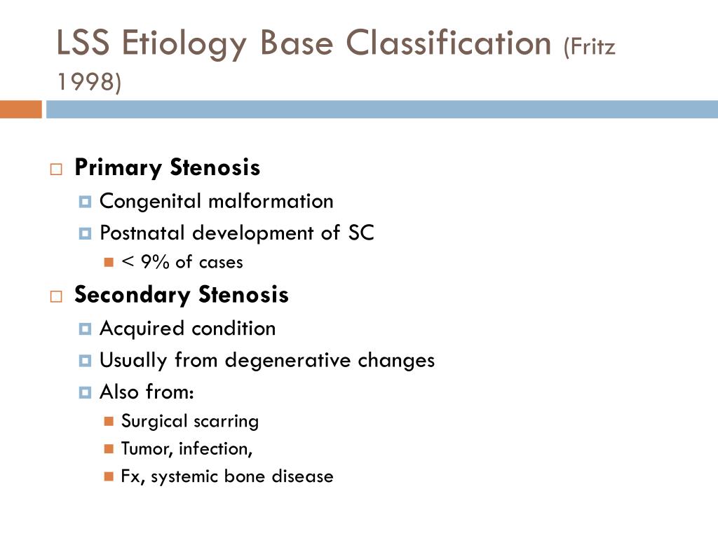 PPT - Treatment options for Lumbar Spinal Stenosis PowerPoint ...