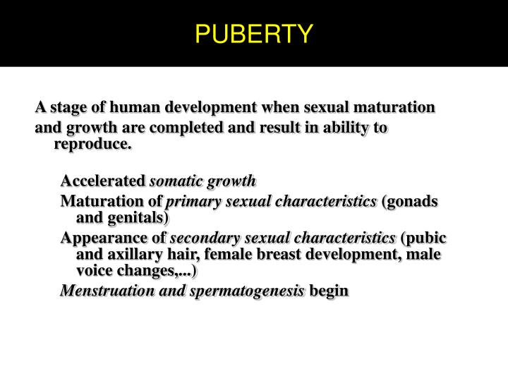 PPT - P PUBERTY PowerPoint Presentation - ID:1898373