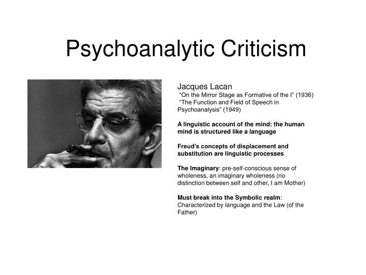 PPT - Psychoanalytic Criticism PowerPoint Presentation - ID:1898763