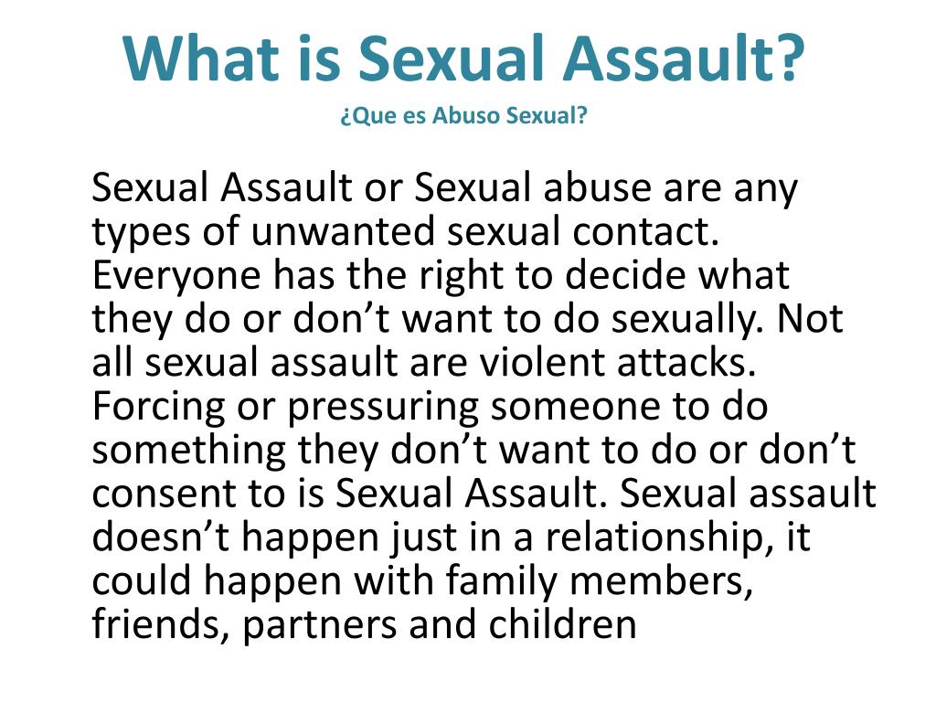 Ppt Sexual Assault Powerpoint Presentation Free Download Id 1898774