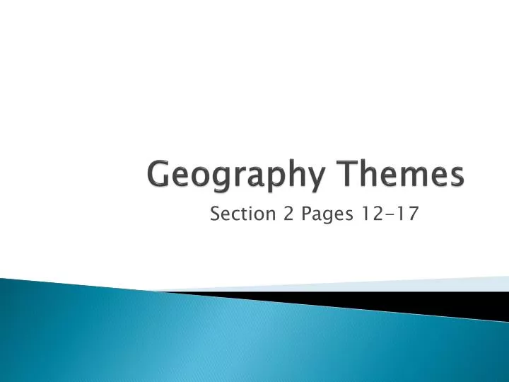 PPT - Geography Themes PowerPoint Presentation, free download - ID:1899035