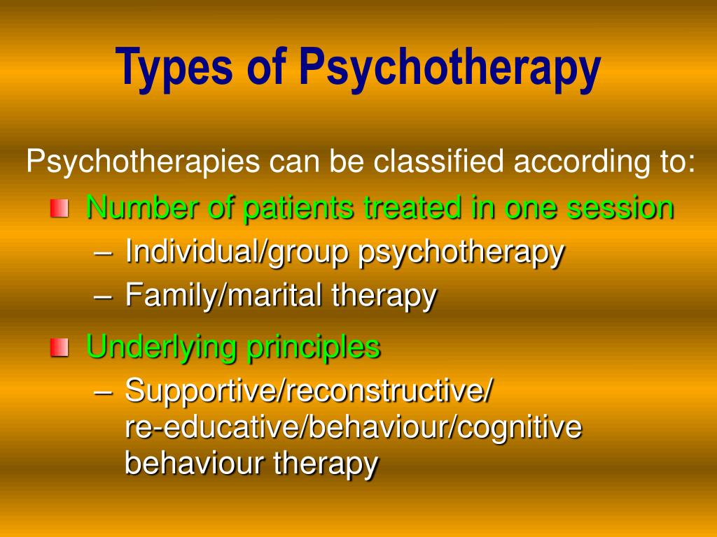 PPT - Psychological Therapies PowerPoint Presentation, free download ...