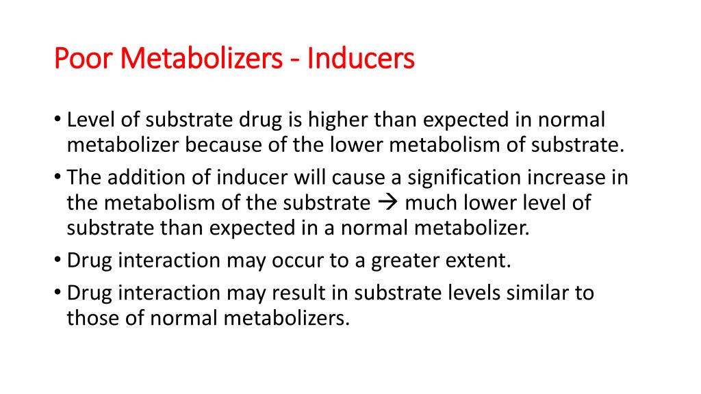 PPT - Genetic Polymorphism in Drug Metabolism – CYP450 Isoenzymes ...