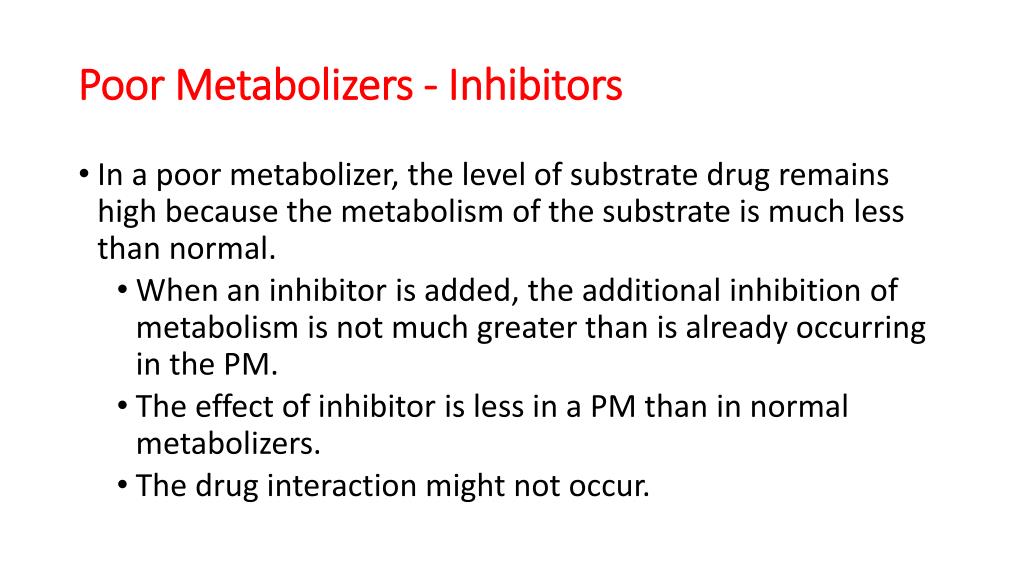 PPT - Genetic Polymorphism in Drug Metabolism – CYP450 Isoenzymes ...