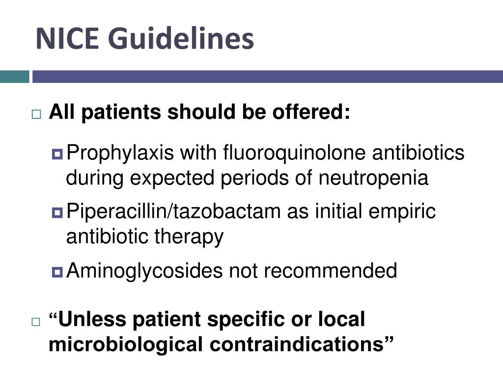 PPT - Antibiotic Management of Neutropenic Sepsis at The James Cook ...
