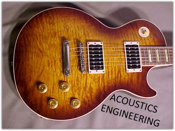 PPT - ACOUSTICS ENGINEERING PowerPoint Presentation, free download - ID:1899314