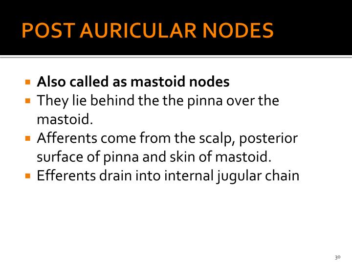 PPT - LYMPHATIC DRAINAGE OF HEAD & NECK PowerPoint Presentation - ID ...