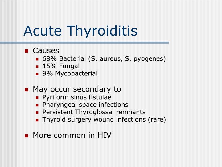 PPT - Painful thyroid PowerPoint Presentation - ID:1899509