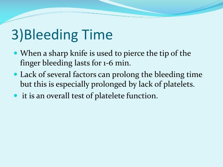 PPT - Prothrombin time and coagulation time PowerPoint Presentation ...