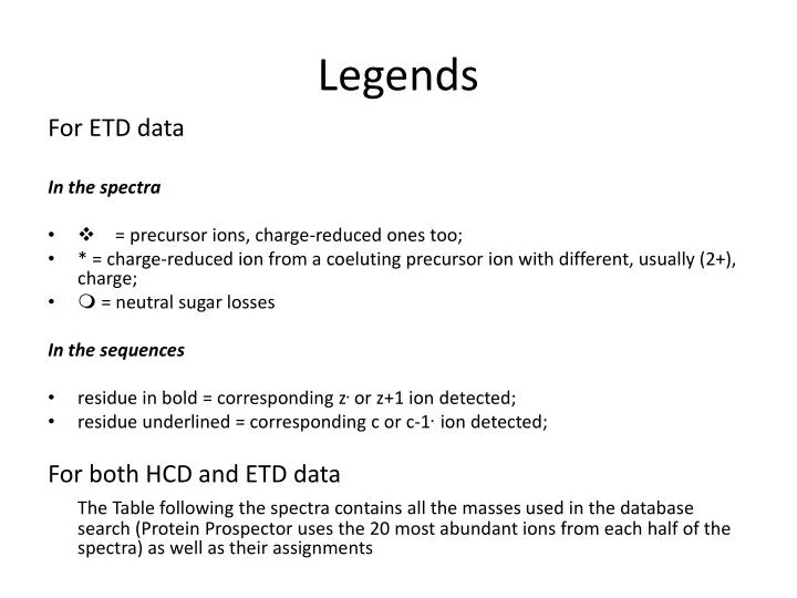 PPT - Legends PowerPoint Presentation, free download - ID:1900112