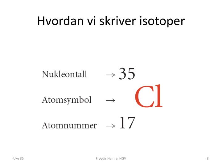 PPT - Atomet og periodesystemet PowerPoint Presentation - ID:1900212