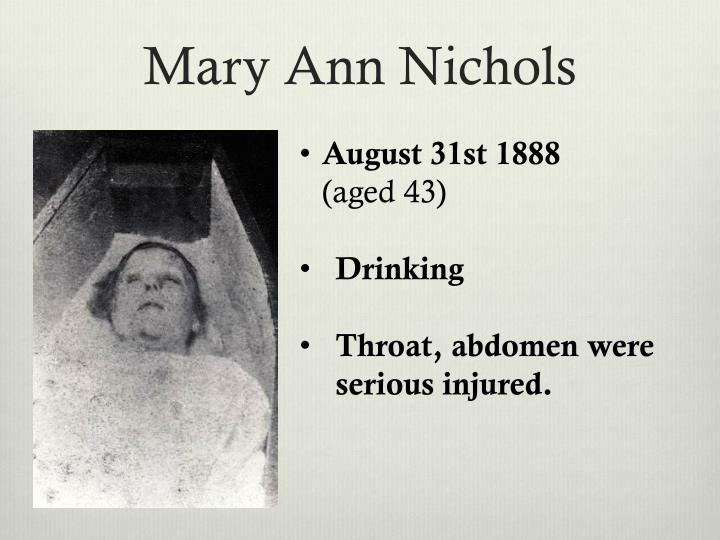 PPT - Jack the Ripper PowerPoint Presentation - ID:1900279