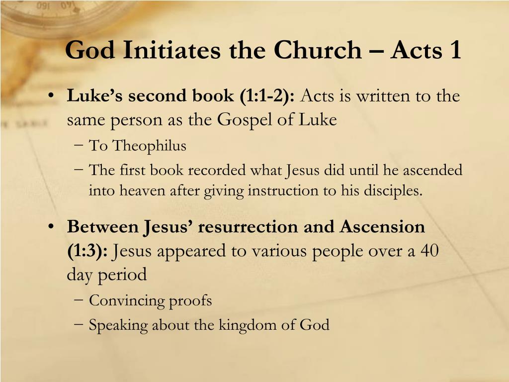PPT - God Initiates the Church PowerPoint Presentation, free download ...