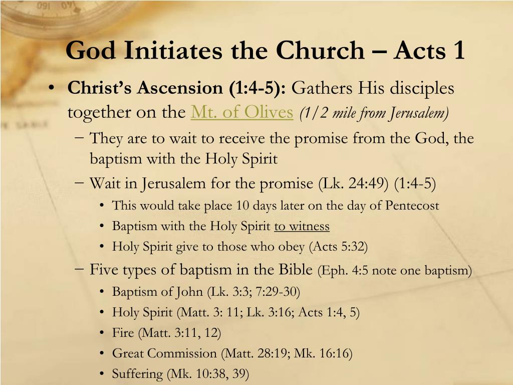 PPT - God Initiates the Church PowerPoint Presentation, free download ...