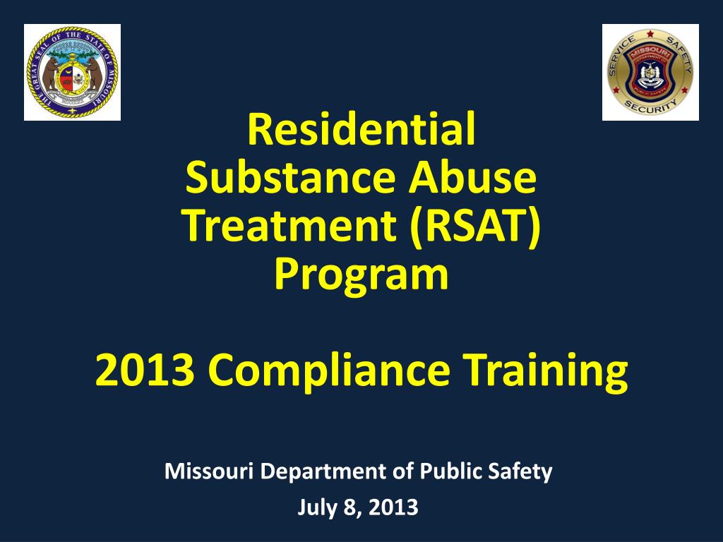 PPT - Residential Substance Abuse Treatment (RSAT) Program 2013 ...