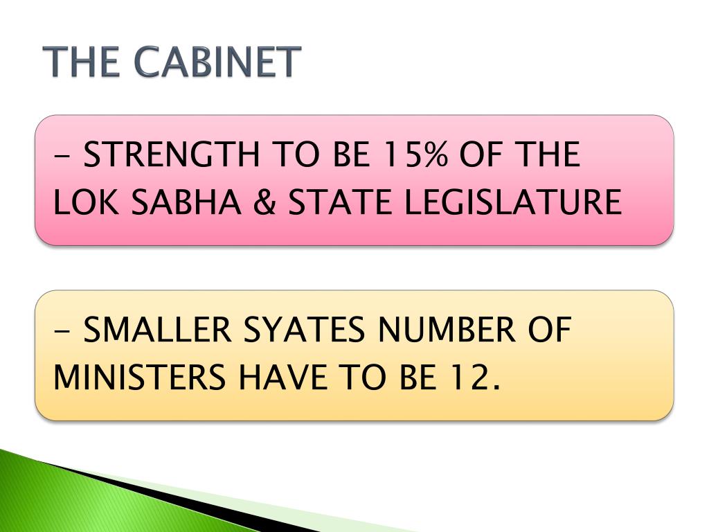 PPT - PRIME MINISTER & COUNCIL OF MINISTERS PowerPoint Presentation ...