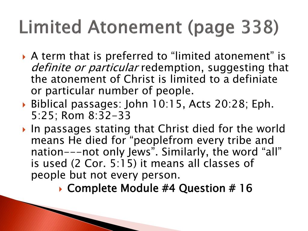 PPT - Soteriology: Doctrine of Salvation PowerPoint Presentation, free ...