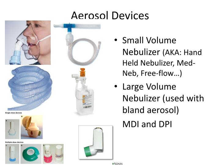 PPT - Respiratory Pharmacology Week 2 Aerosol Therapy PowerPoint ...