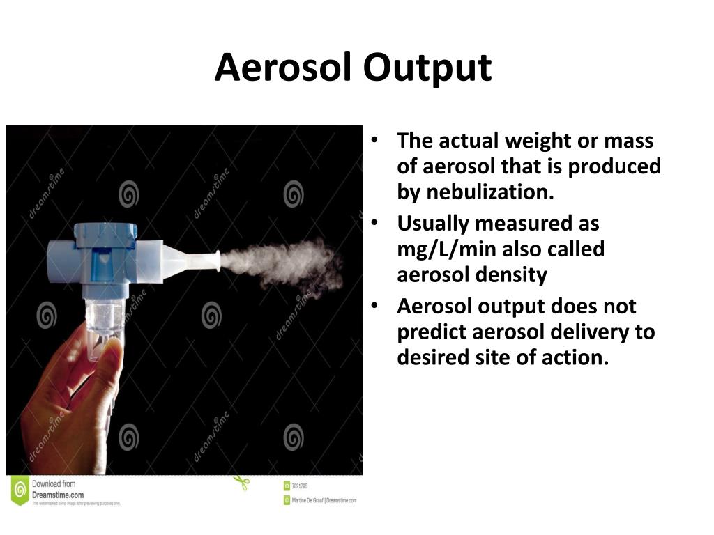 PPT - Respiratory Pharmacology Week 2 Aerosol Therapy PowerPoint ...