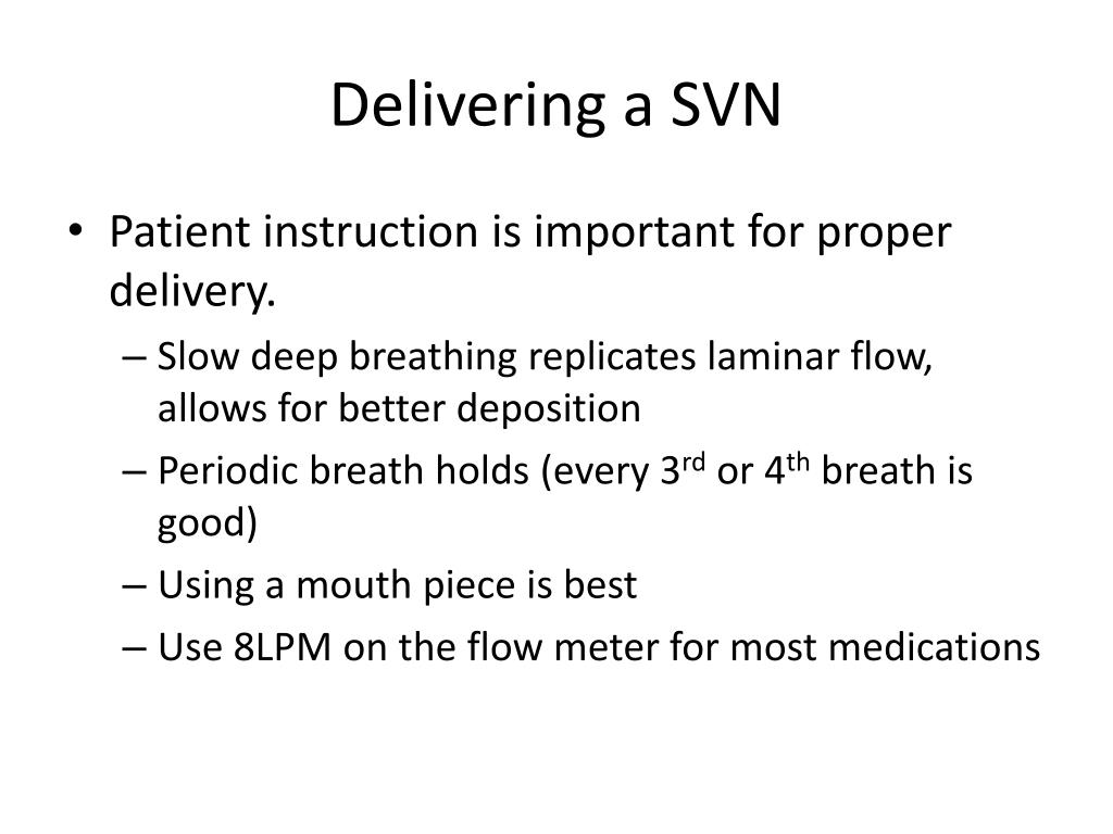 PPT - Respiratory Pharmacology Week 2 Aerosol Therapy PowerPoint ...