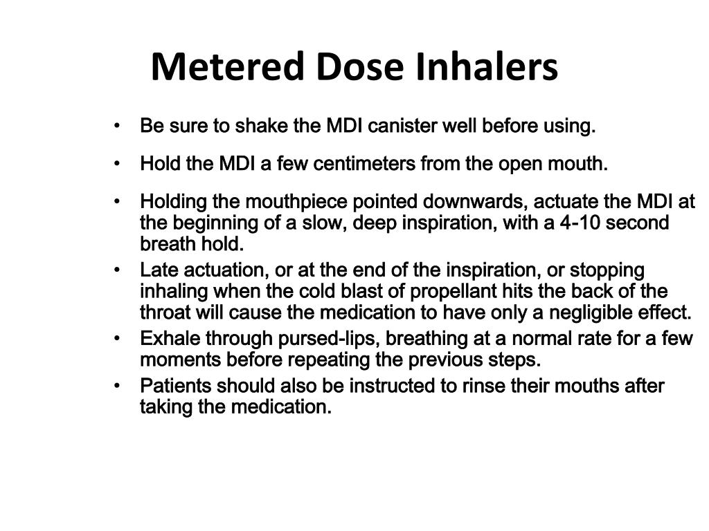 PPT - Respiratory Pharmacology Week 2 Aerosol Therapy PowerPoint ...