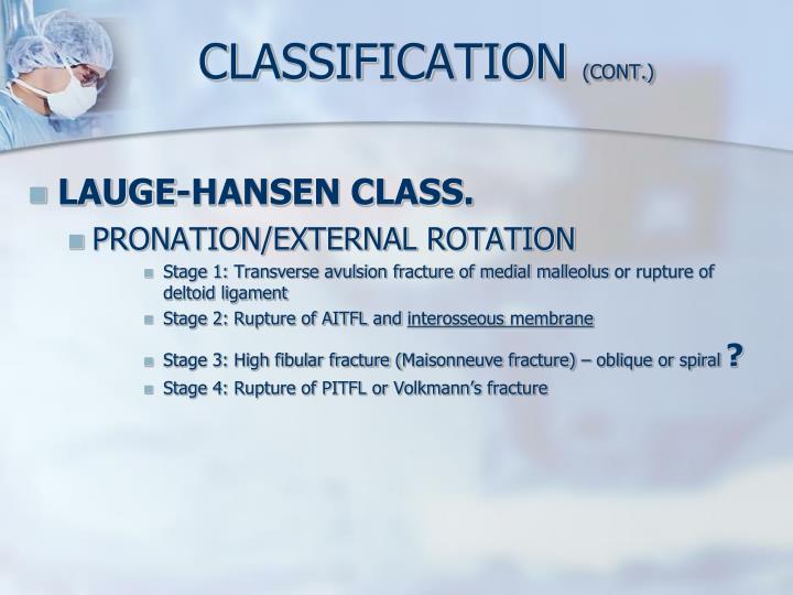 PPT - ANKLE FRACTURE PowerPoint Presentation - ID:1901689