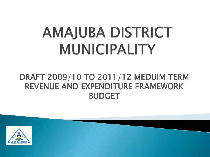 PPT - AMAJUBA DISTRICT MUNICIPALITY PowerPoint Presentation, free ...