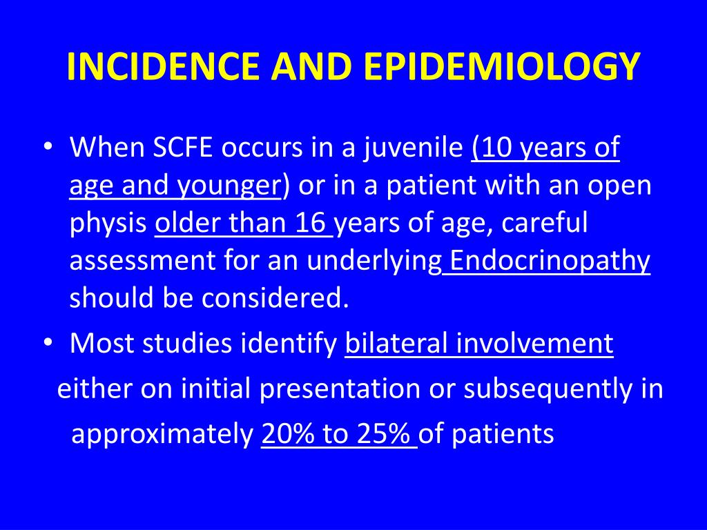 PPT - Slipped Capital Femoral Epiphysis SCFE PowerPoint Presentation ...