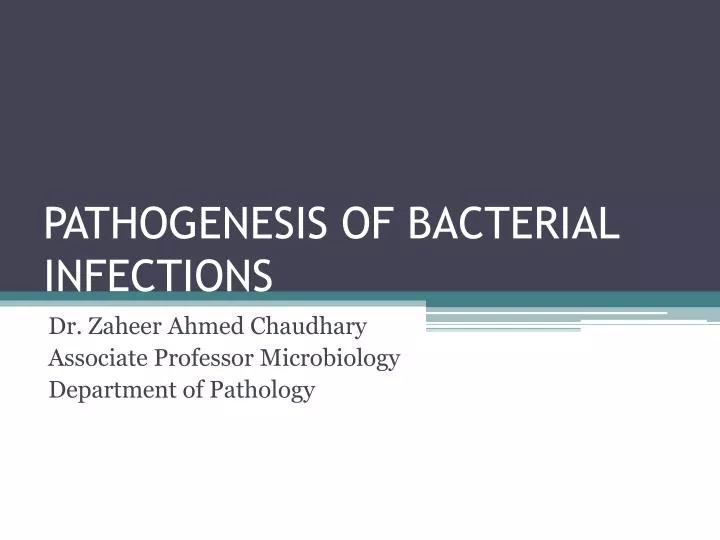 PPT - PATHOGENESIS OF BACTERIAL INFECTIONS PowerPoint Presentation ... PPT - PATHOGENESIS OF BACTERIAL INFECTIONS PowerPoint Presentation ...