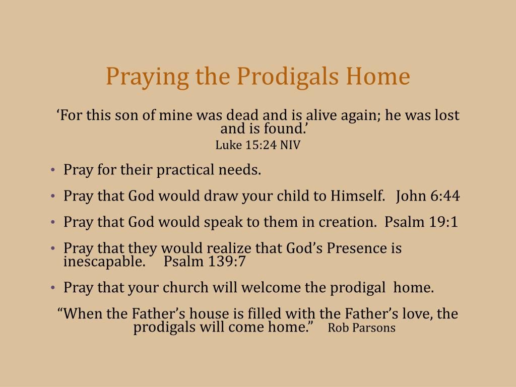 PPT - Praying for our loved ones is a sweet duty. PowerPoint ...